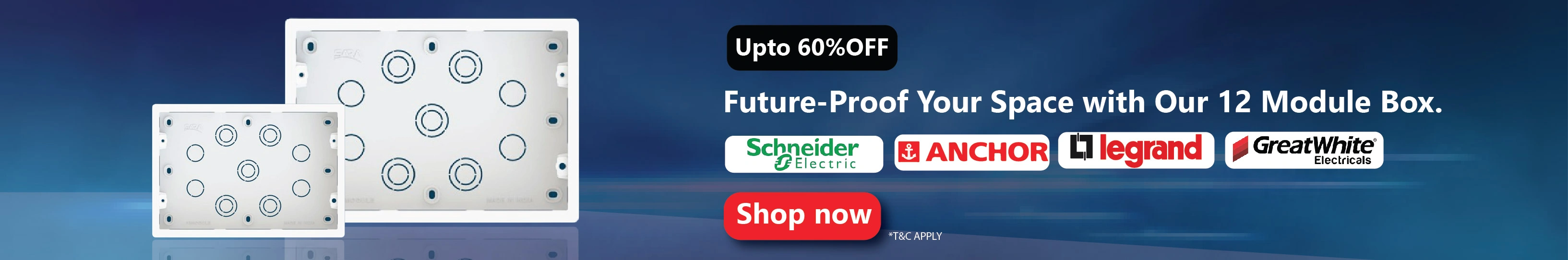 Buy 12 Module Box Online at Affordable Prices in India |Eleczo.com