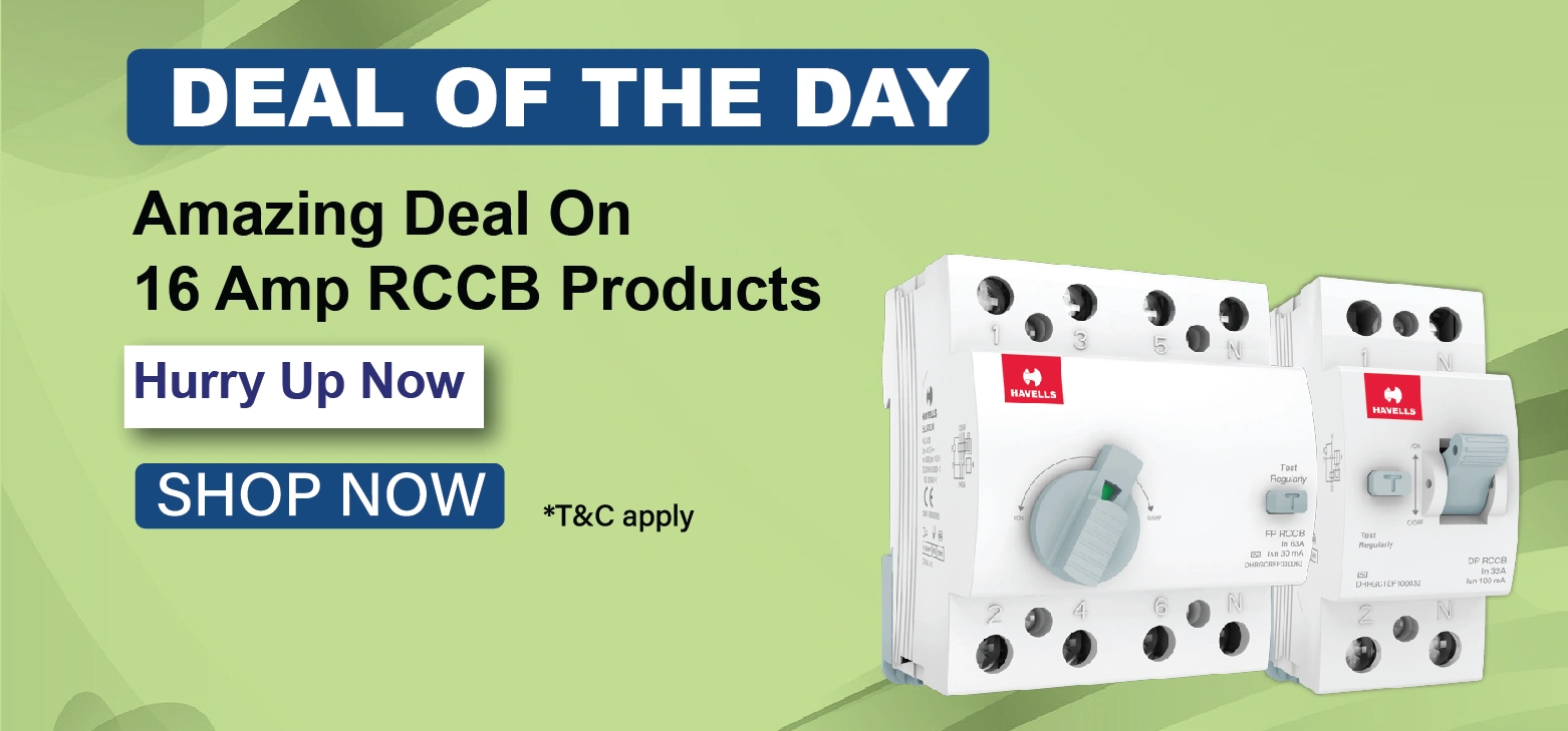 Buy 16 Amp RCCB Online at Lowest Price in India |Eleczo.com