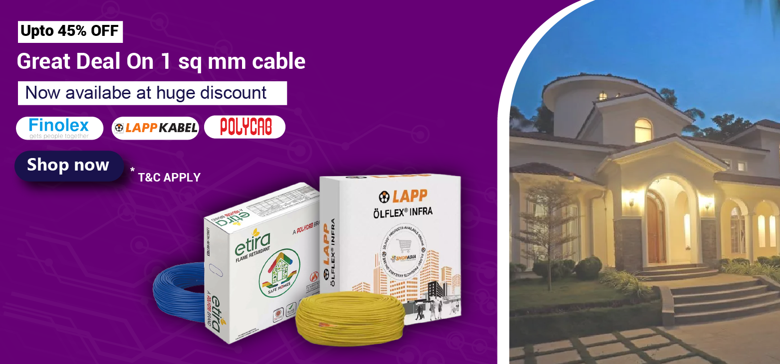 Buy 1 Sq Mm Cable Online at Lowest Price in India |Eleczo.com
