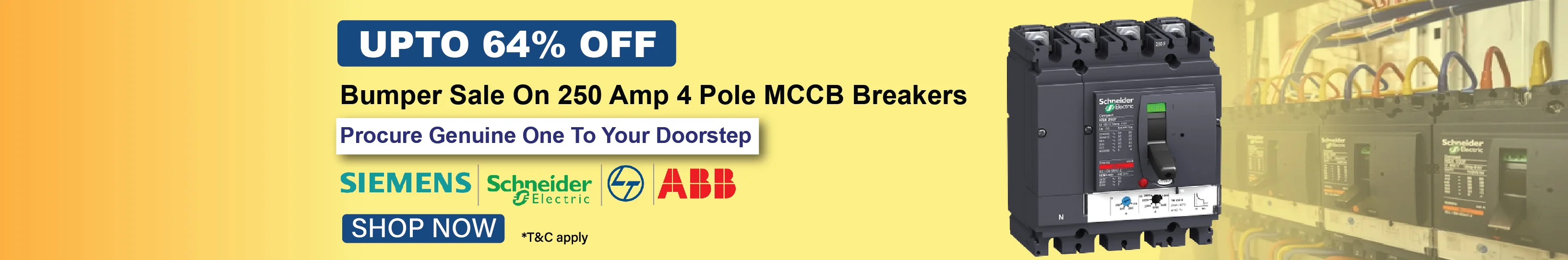 Buy 250 Amp MCCB Online at Deal Price in India |Eleczo.com