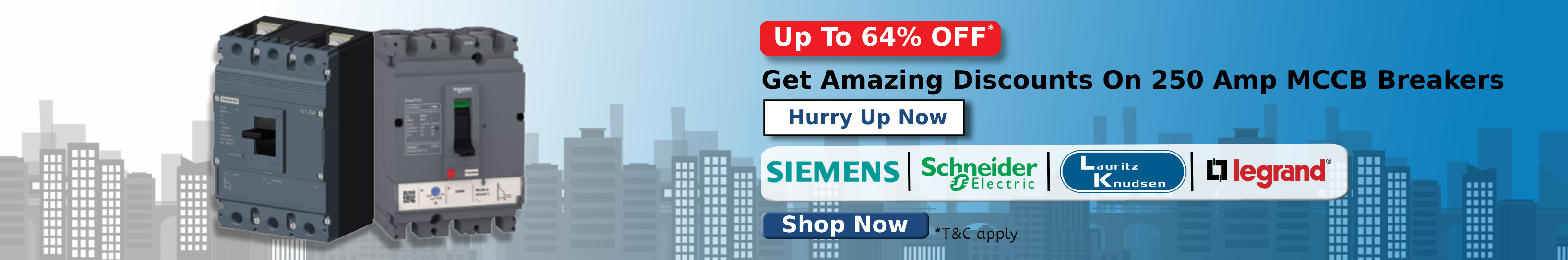 Buy 250 Amp MCCB Online at Deal Price in India |Eleczo.com
