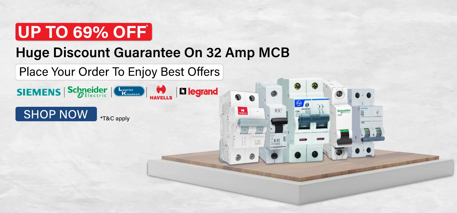 Buy 32 Amp MCB Online at Best Price in India |Eleczo.com
