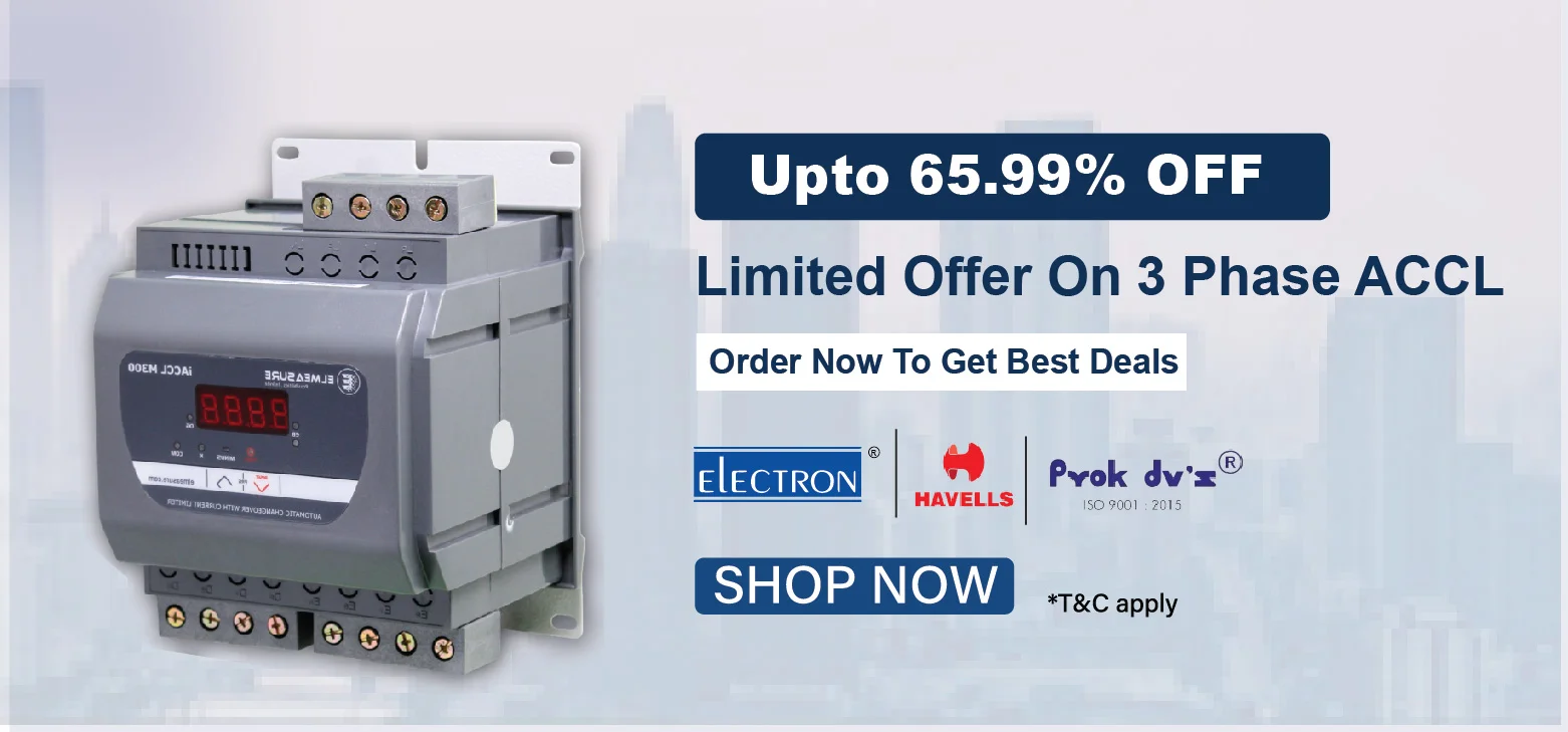 Buy 3 Phase ACCL Online at Best Price in India |Eleczo.com