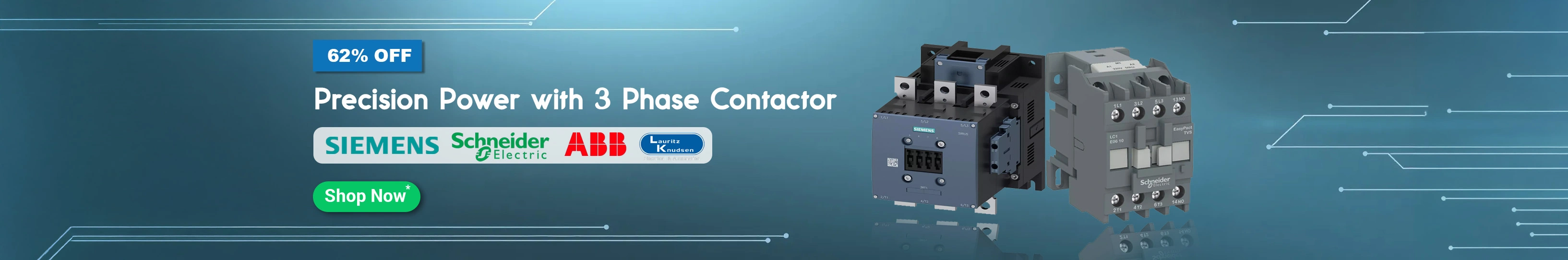 Buy 3 Phase Power Contactor Online at Best Price in India