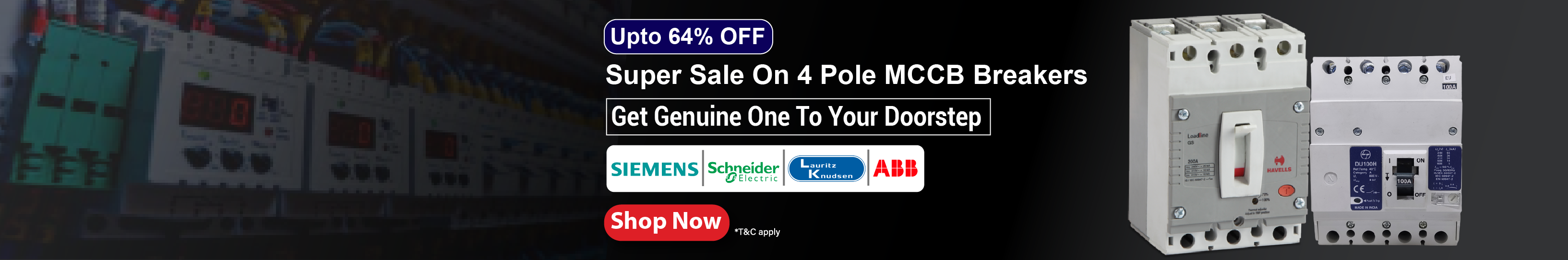 Buy 400 Amp 4 Pole MCCB Online at Special Price |Eleczo.com