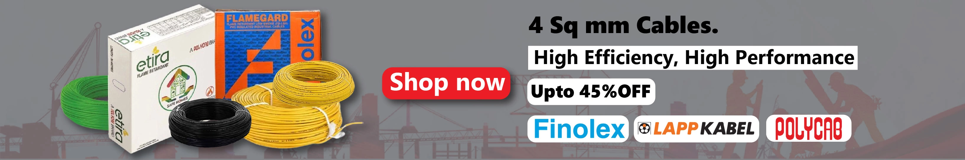 Buy 4 Sq Mm Cable Online at Deal Price in India |Eleczo.com