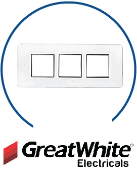 Buy 6 Module Cover Plate Online at Best Price |Eleczo.com