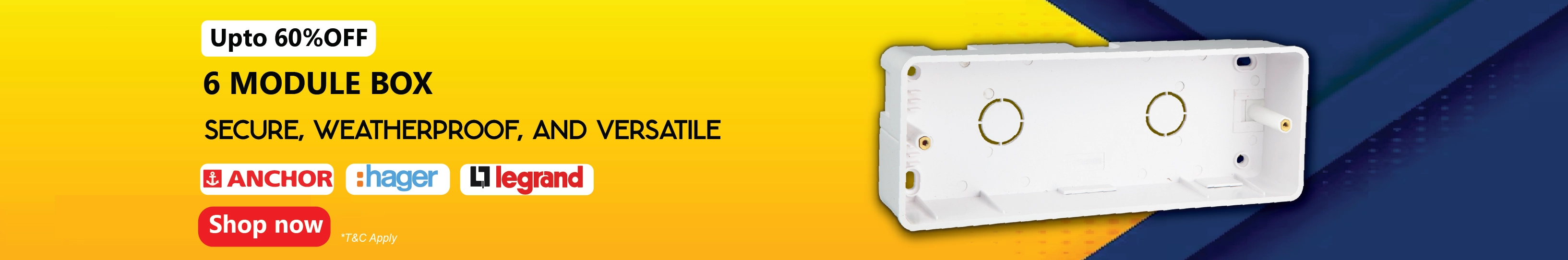Buy 6 Module Box Online at Best Prices in India |Eleczo.com