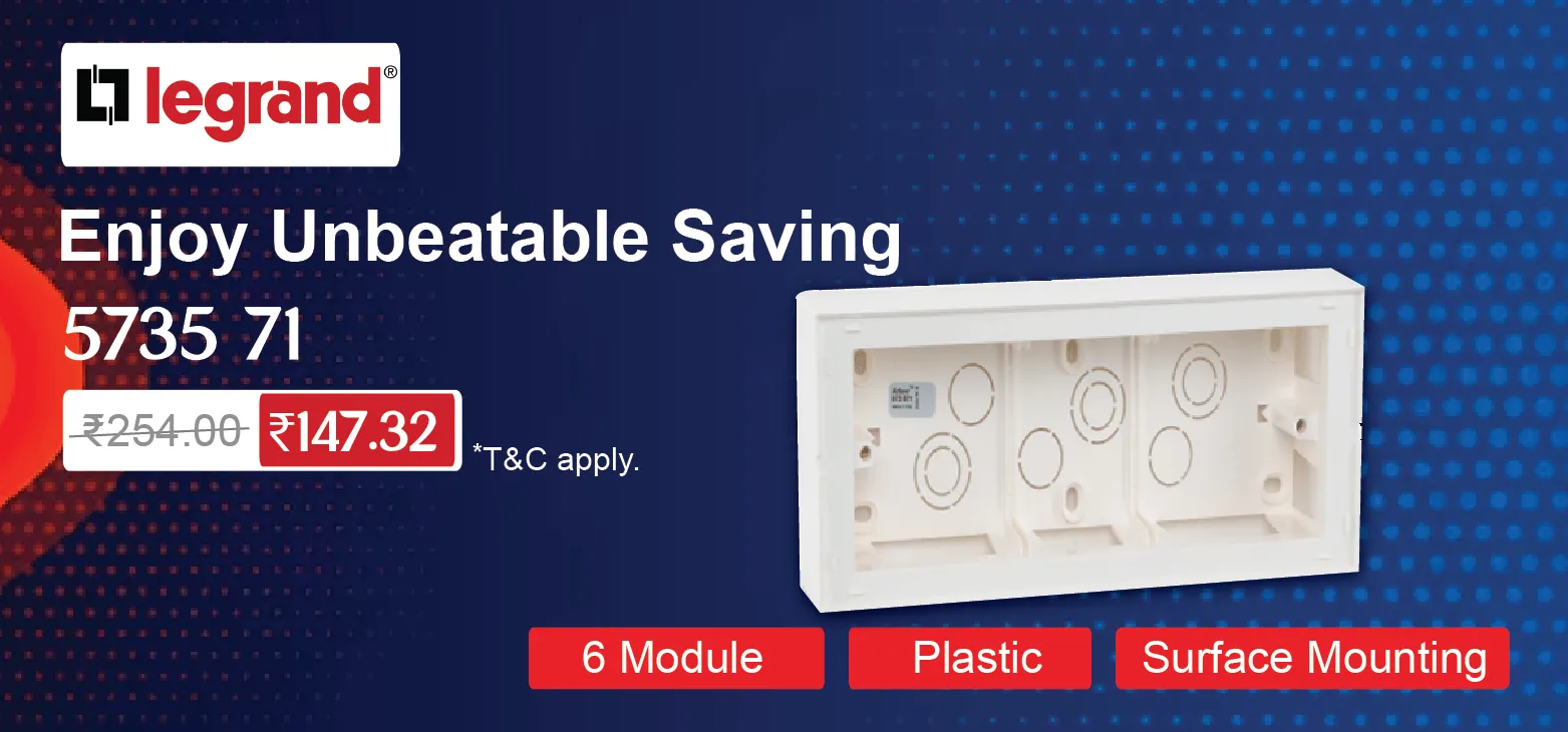 Buy 6 Module Box Online at Best Prices in India |Eleczo.com