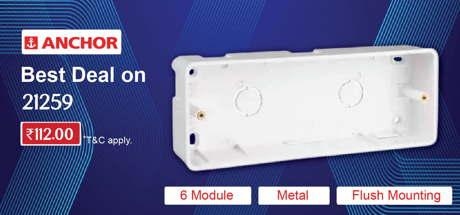 Buy 6 Module Box Online at Best Prices in India |Eleczo.com
