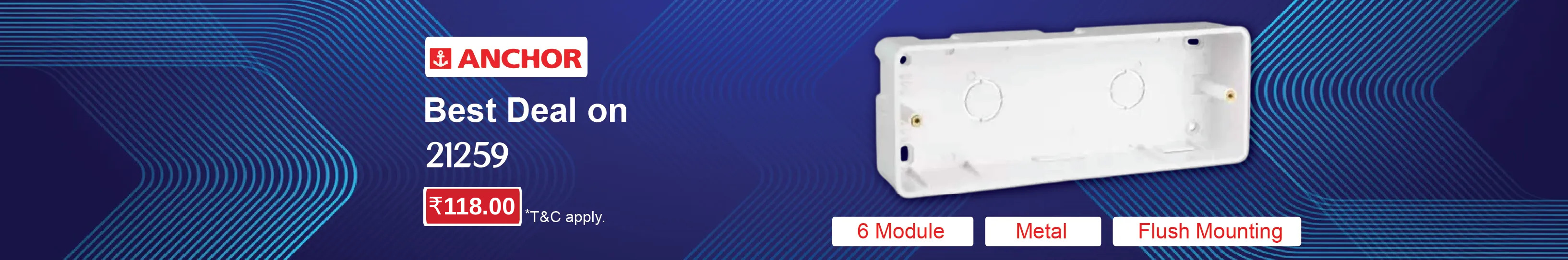 Buy 6 Module Box Online at Best Prices in India |Eleczo.com