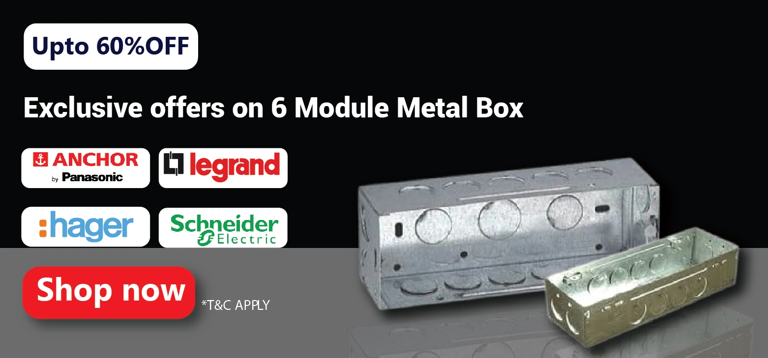 Buy 6 Module Box Online at Best Prices in India |Eleczo.com