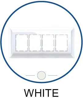 Buy 12 Module Cover Plate Online at Lowest Price |Eleczo.com