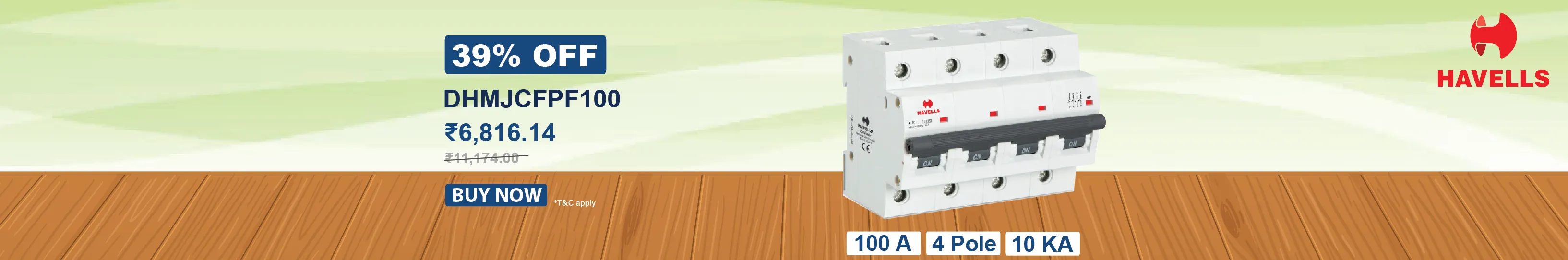 Buy 4 Pole MCB Online at Best Price in India |Eleczo.com