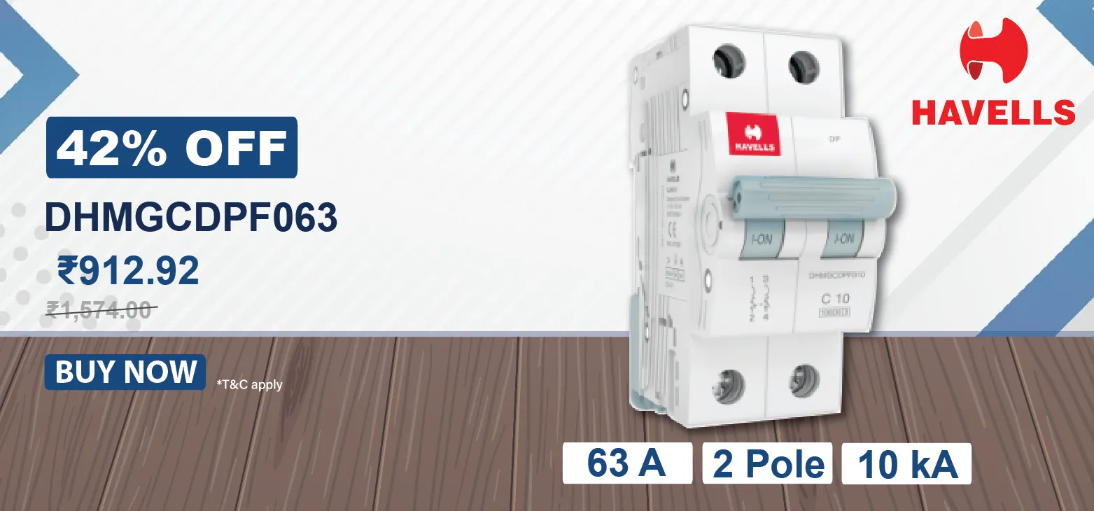 Buy Havells 63 Amp MCB Online at Lowest Price in India |Eleczo.com