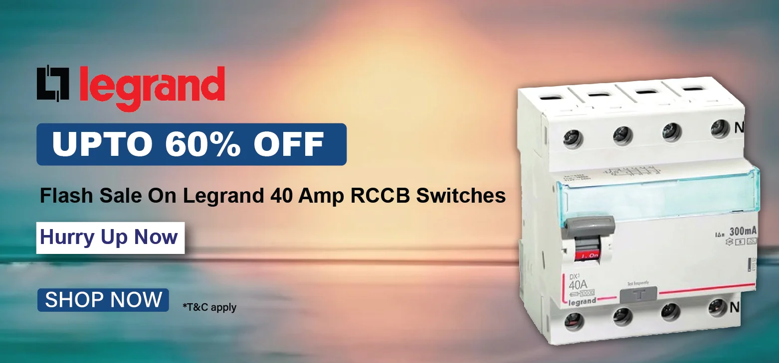 Buy Legrand 40 Amp RCCB Online at Discount Price in India |Eleczo.com