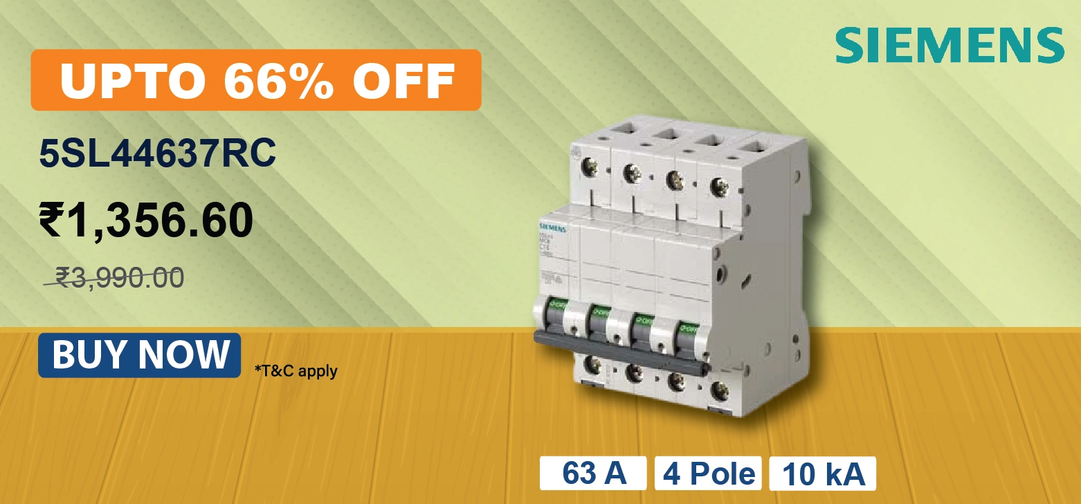 Buy Siemens Sentron 5SL MCBs Online at Best Prices in India |Eleczo.com