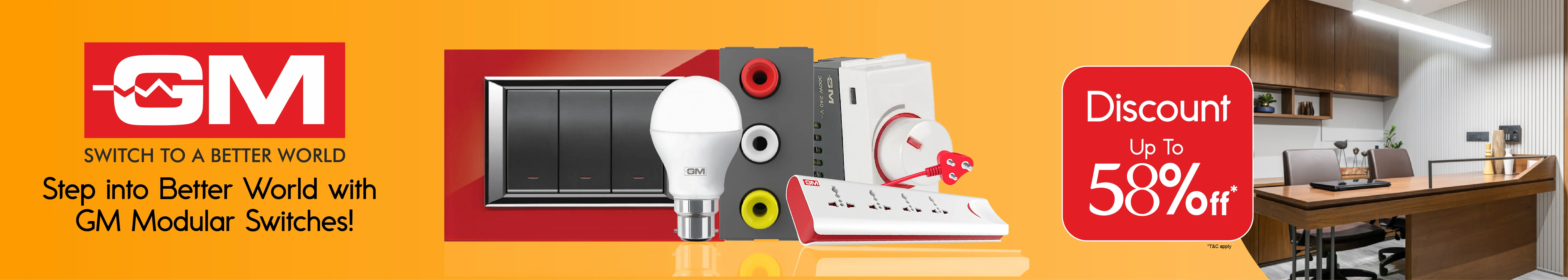 Buy GM Modular Electrical Products at Online |Eleczo.com